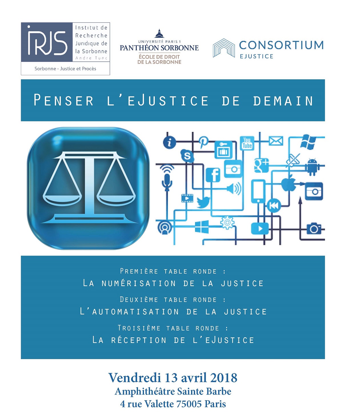 Penser l'eJustice de demain - Conférence à la Sorbonne | Deshoulières ...