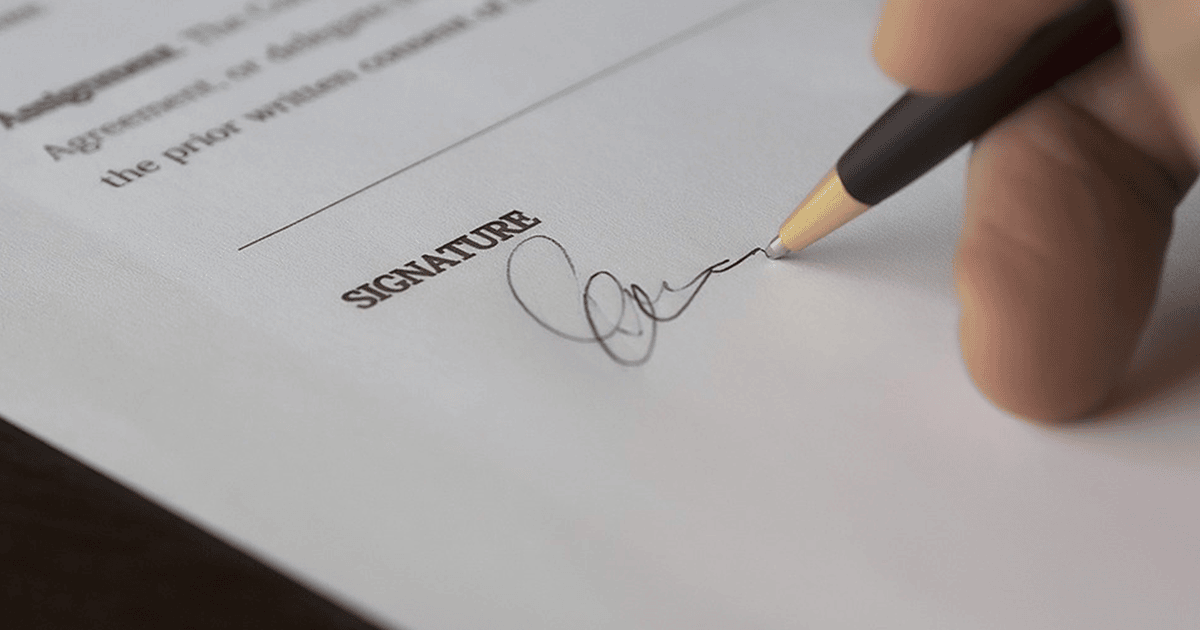 Le "scan de signature" vaut-il signature